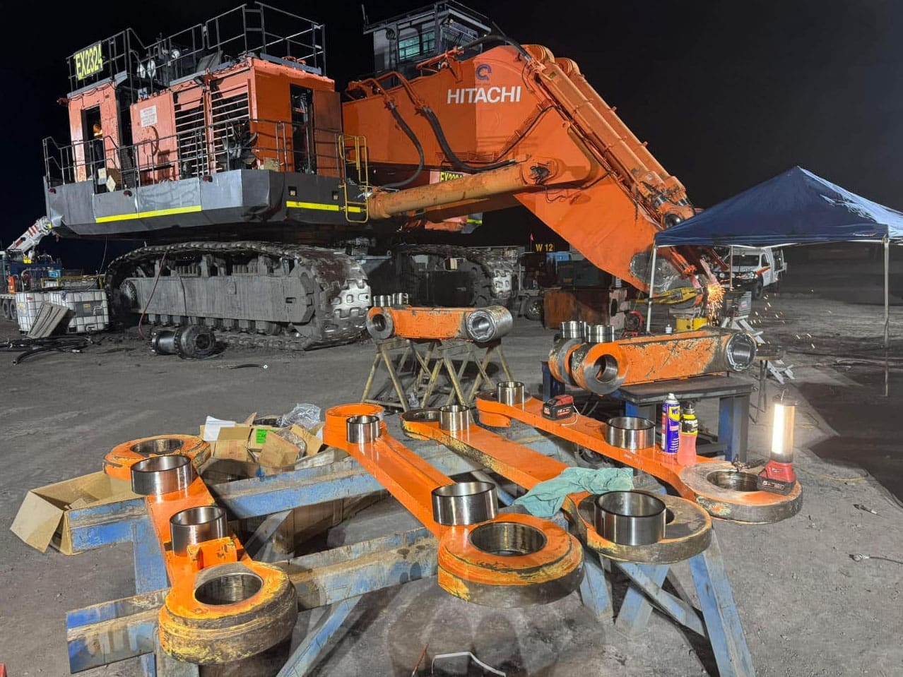 On site line boring equipment and services Mackay